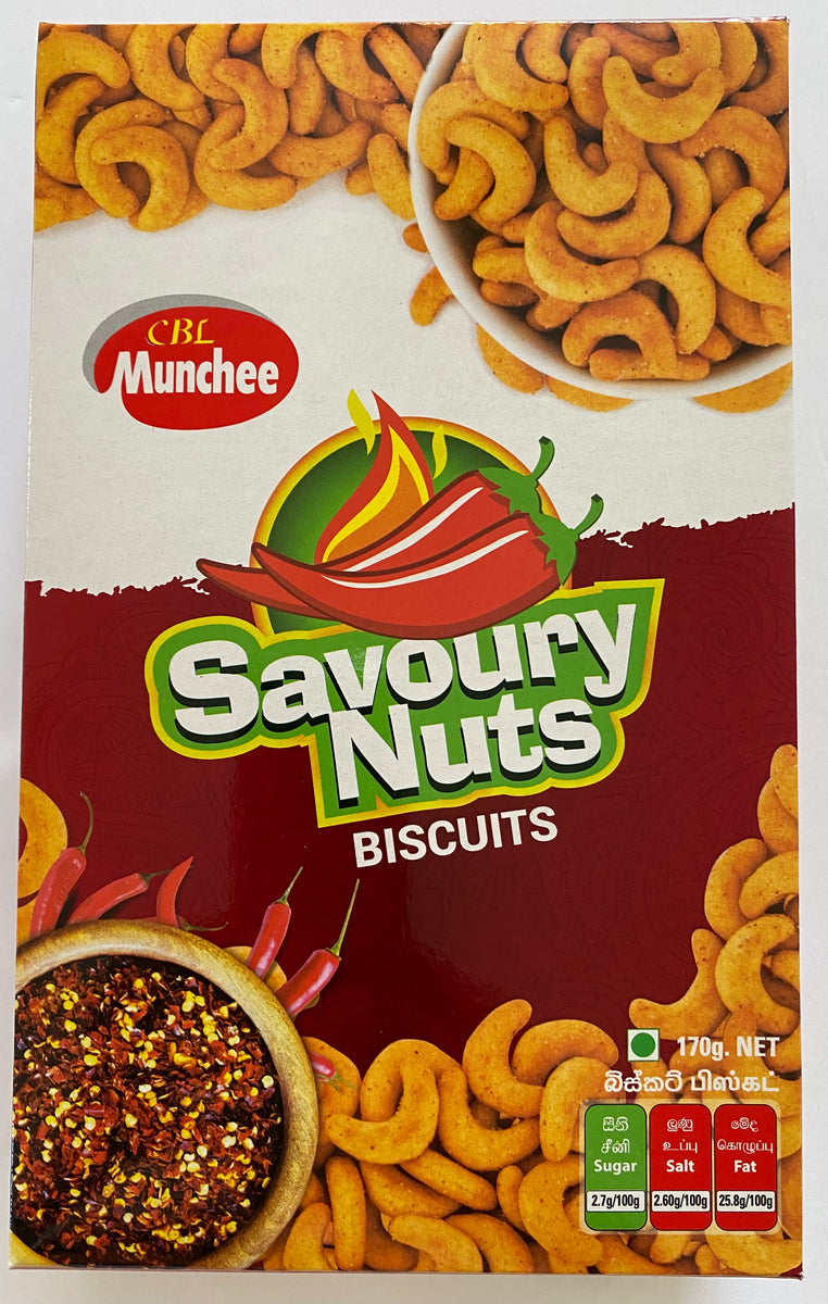 CBL Munchee Savory Nuts - 170g – MarsD Lanka