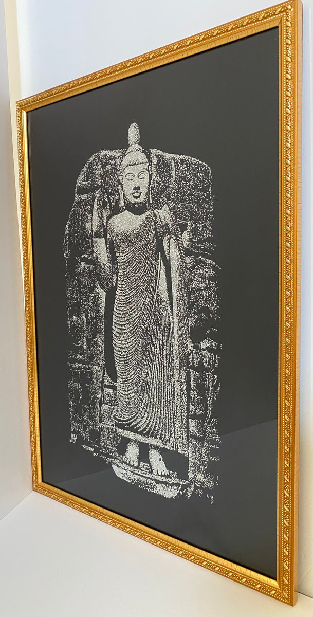 Traditional Buddha Framed Picture – MarsD Lanka