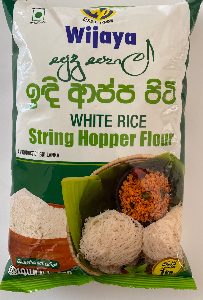 Wijaya white String Hopper Flour - 1kg – MarsD Lanka